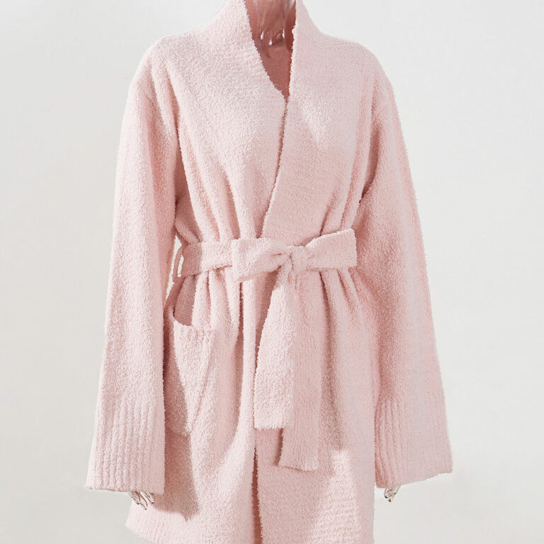 Sweater Knit Robes - Olive Home