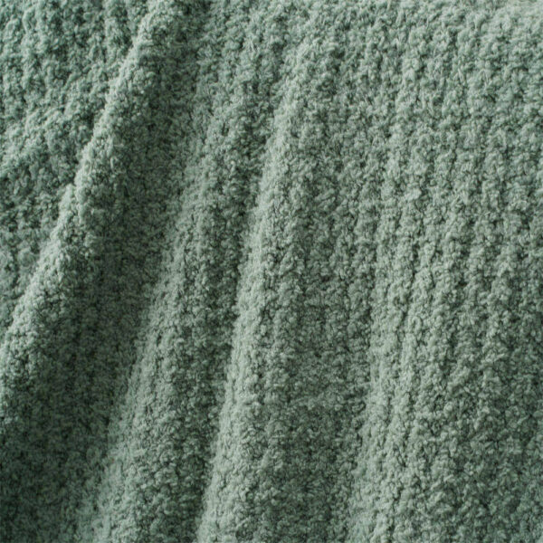 Sherpa Lined Microfiber Chenille Throw - make to order