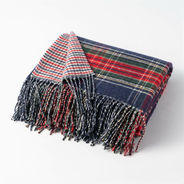Reversible Tartan Wool Blanket - top rated with stable bulk quality