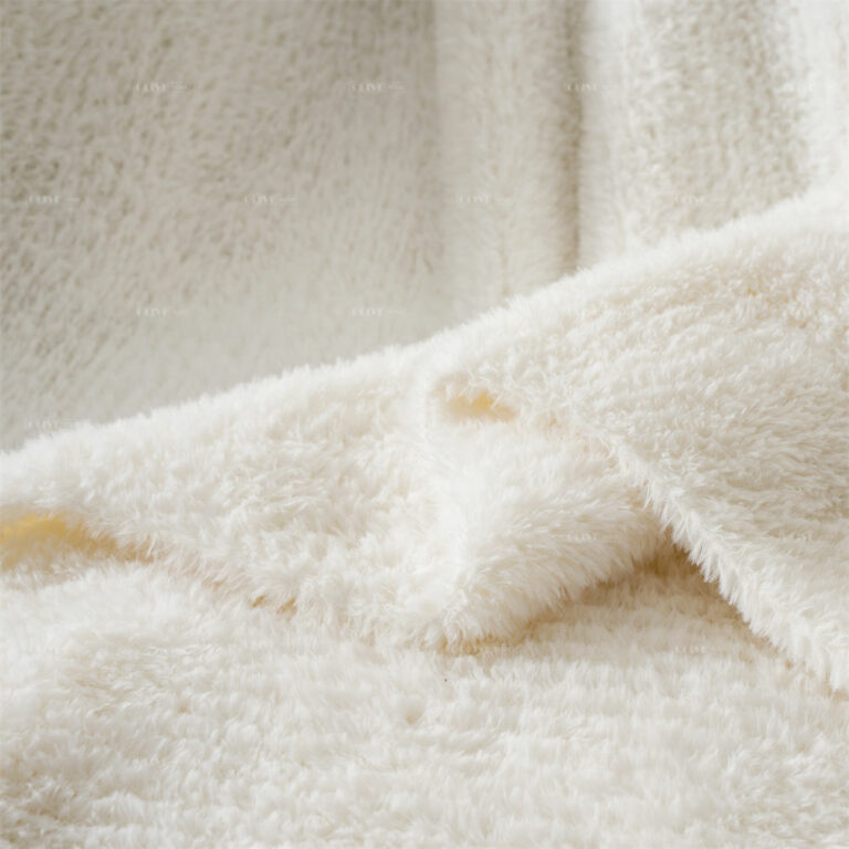 Fluffy Shaggy Knit Blanket - low MOQ & OEKO-TEX certified