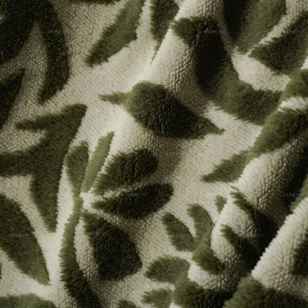 Jacquard Flannel Fleece Blanket - original design & new technique